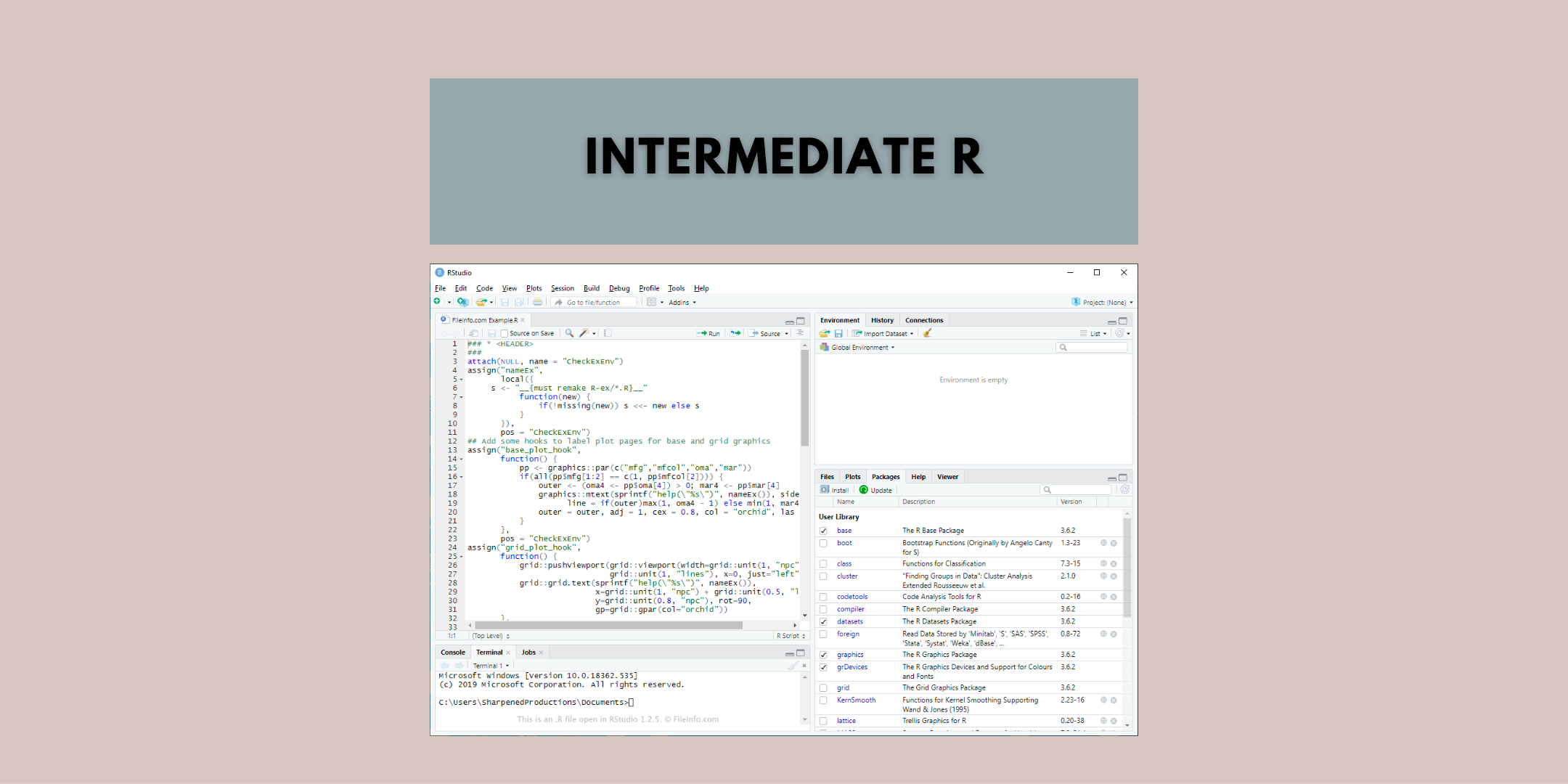 Intermediate R | Empirical Reasoning Center Barnard College